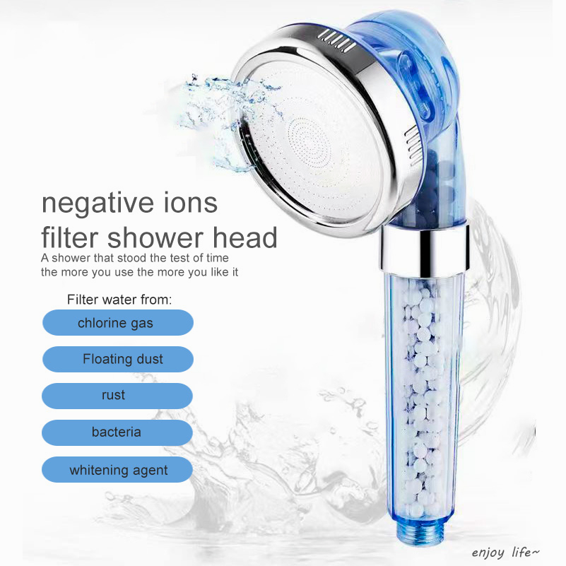 TQTQ Faucet Set Shower Head High Pressure Filtered With Hose And Dual ...