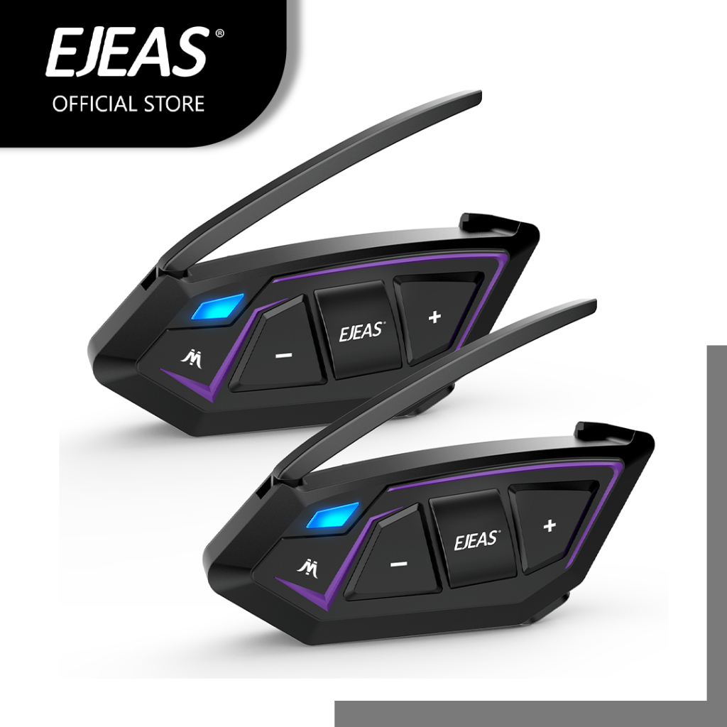 [0% Interest 6 Months SPayLater] EJEAS Mesh8 Motorcycle Intercom Helmet ...