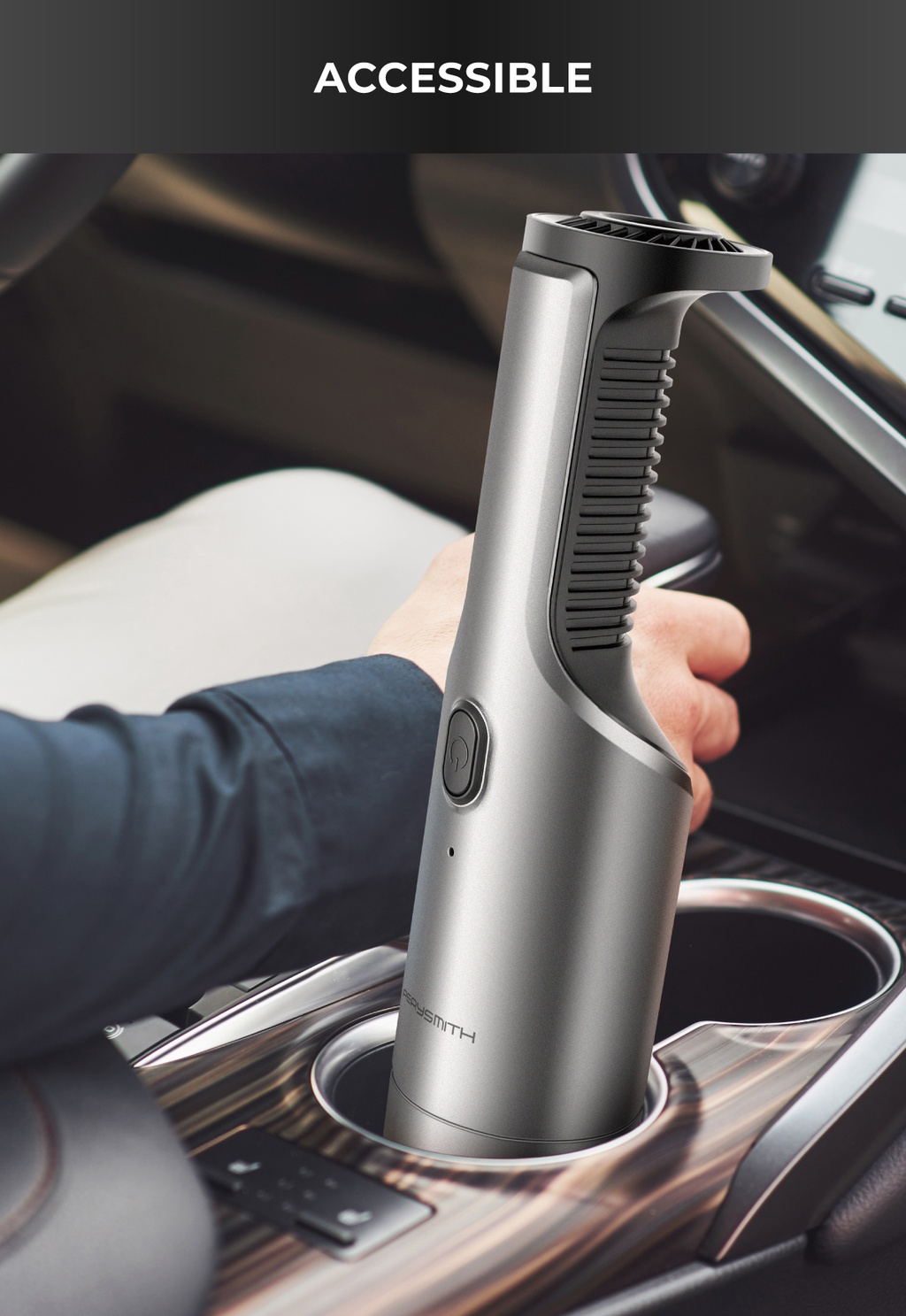 PerySmith Cordless Handheld Vacuum Cleaner for Car and Home Vacuum XS1 ...