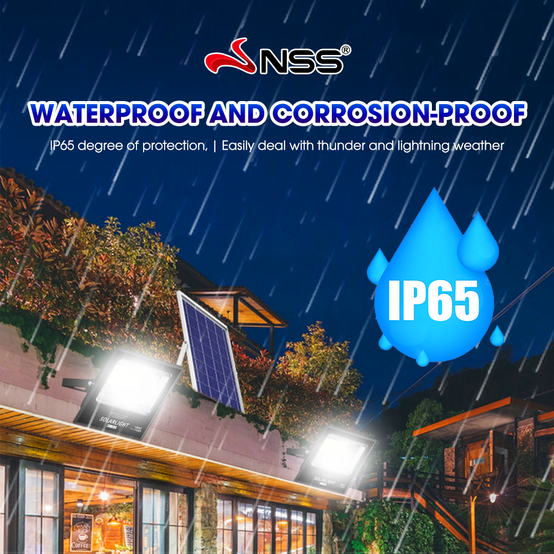 Solar Flood Light Street light Outdoor Waterproof Flood Light Automatic ...