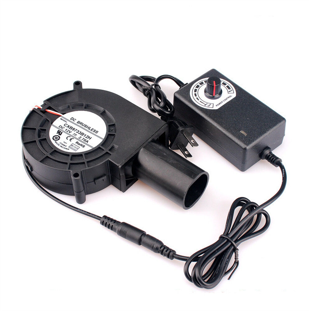 【24H Ship】Blower Fan For Kalan BBQ Cooking 220V Portable With Speed ...
