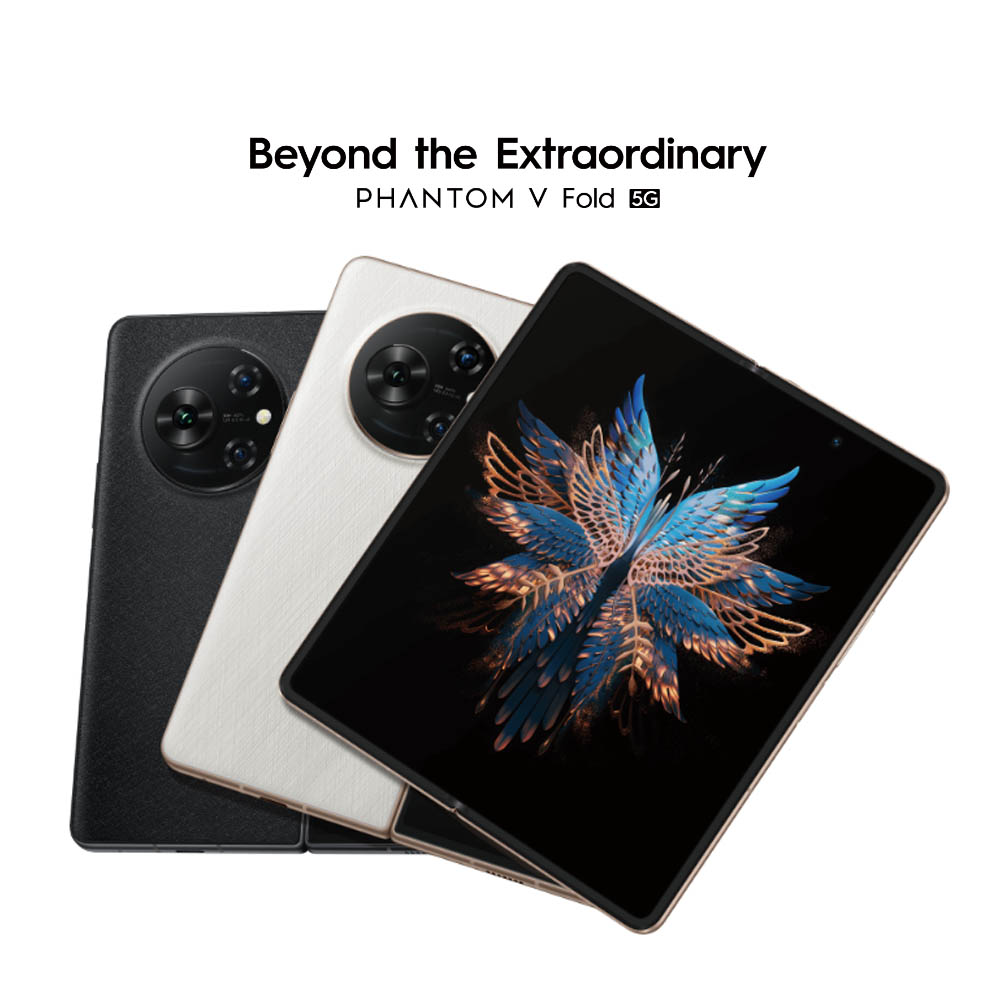 Tecno Phantom V Fold 5G Smartphone | 12GB+512GB | Dimensity 9000+ | 7. ...