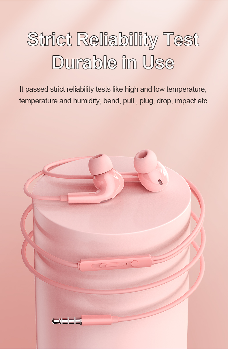 Rock Space Original ES07 Stereo Earphone In-Ear 3.5mm Audio Jack Wired ...