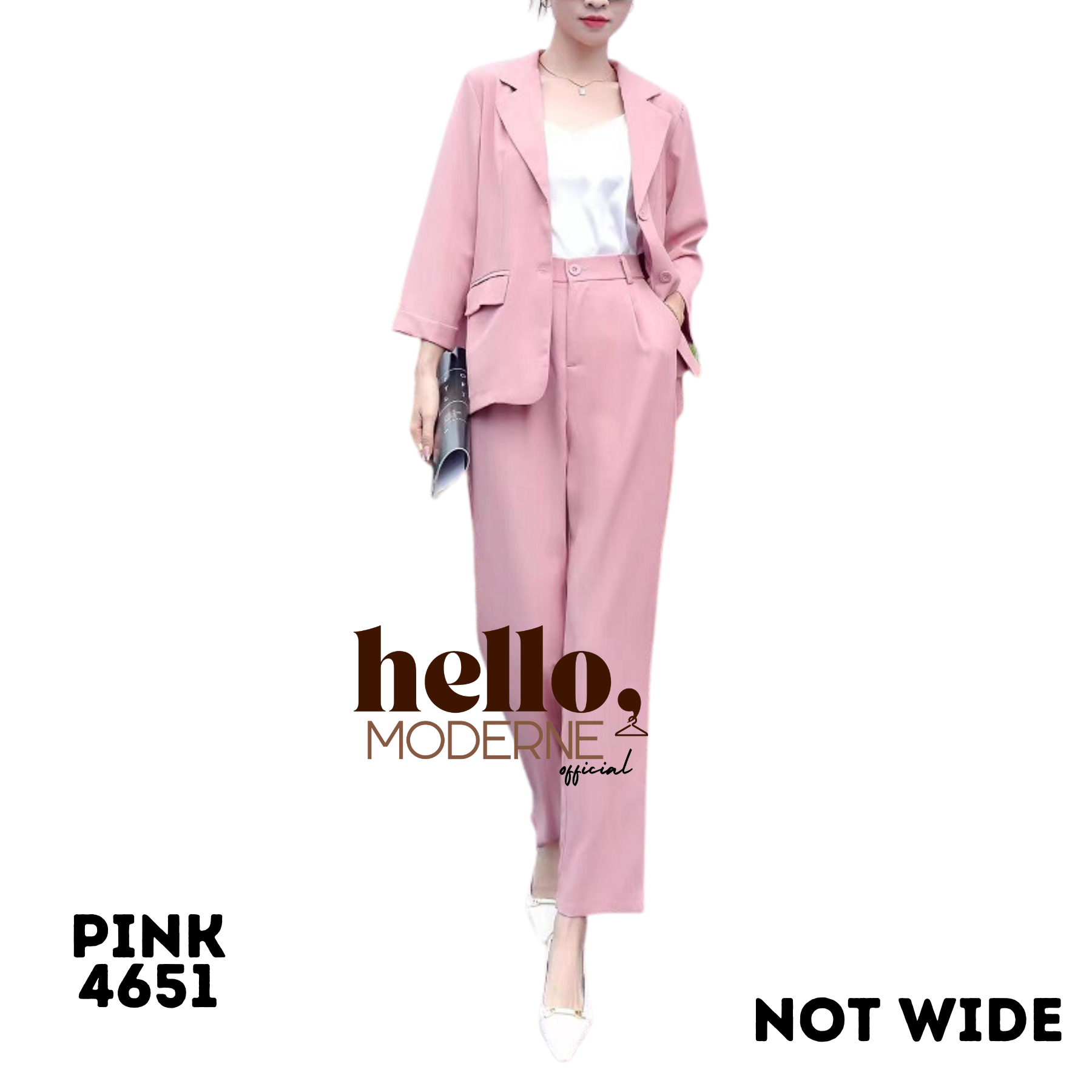 Hello Moderne Set Terno Blazer Trouser For Women Formal Wear Terno for ...