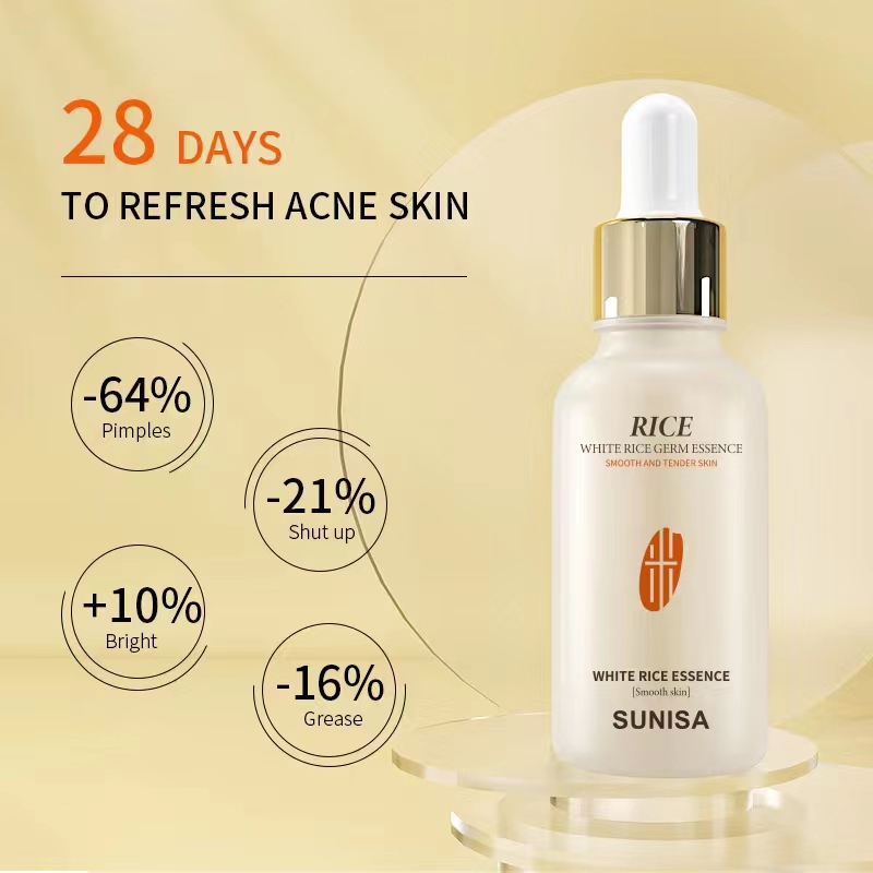 K2SHOPPE SUNISA White Rice Serum Essence Moisturizing Anti Wrinkle ...