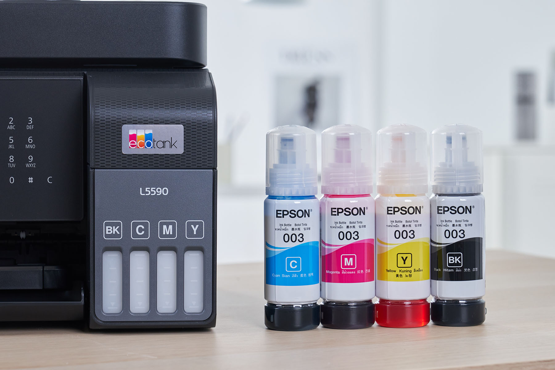 Epson EcoTank L5590 A4 All-in-1 Ink Tank Borderless Colored Printer w ...