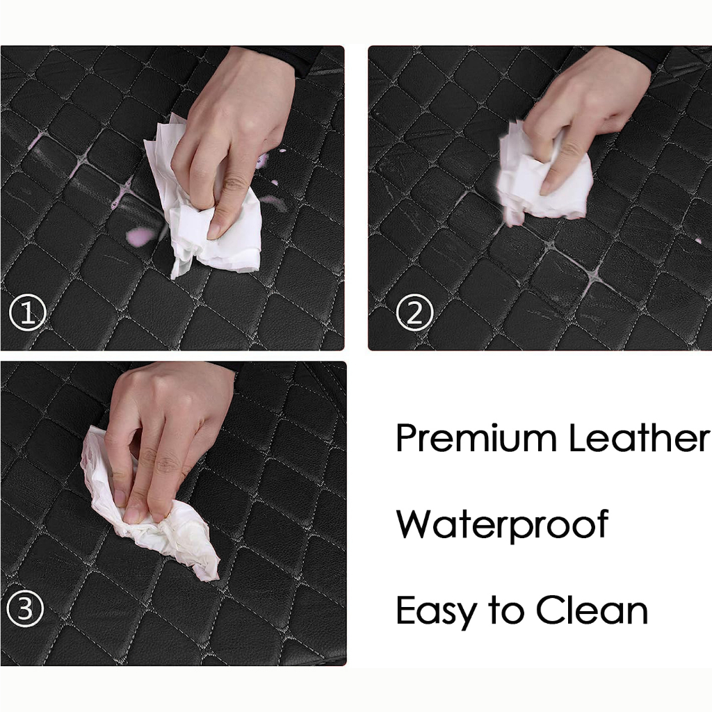 5 Pcs Deluxe Carpet Floor Mat Set Waterproof Universal Fit Car Floor ...