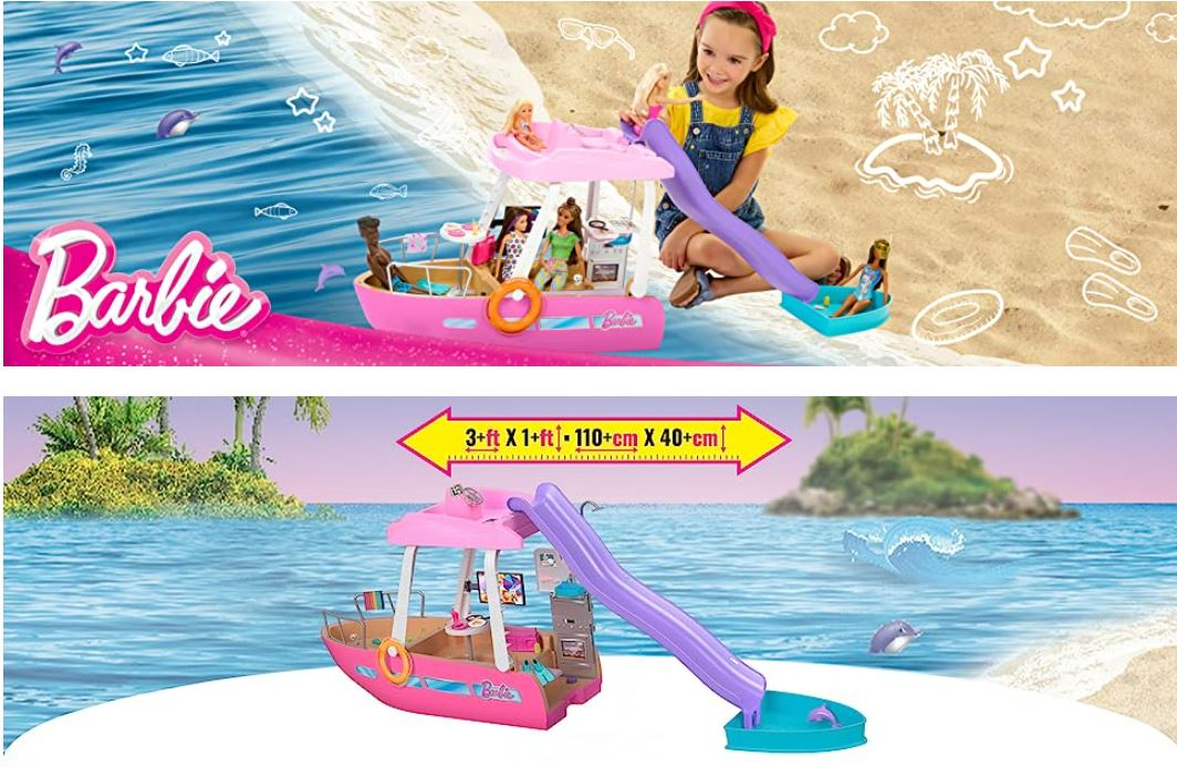 Barbie Dream Boat Playset with 20+ Accessories Children Toys, Gift for ...