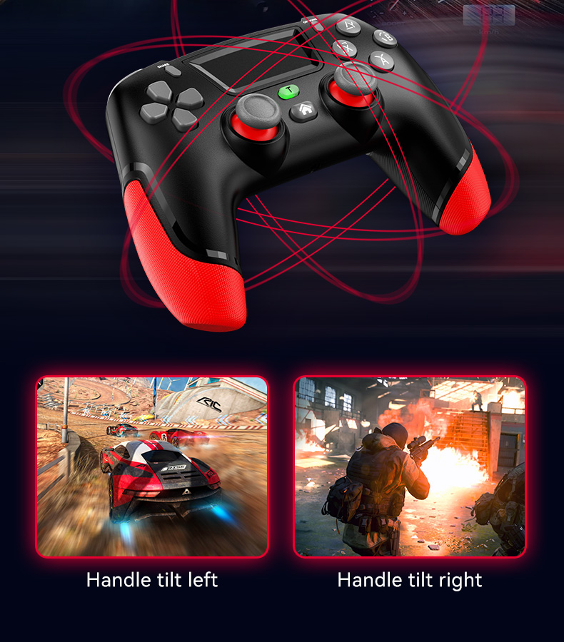 Ovleng P06 Wireless Gamepad Gaming Controller Compatible With P4, P3 ...