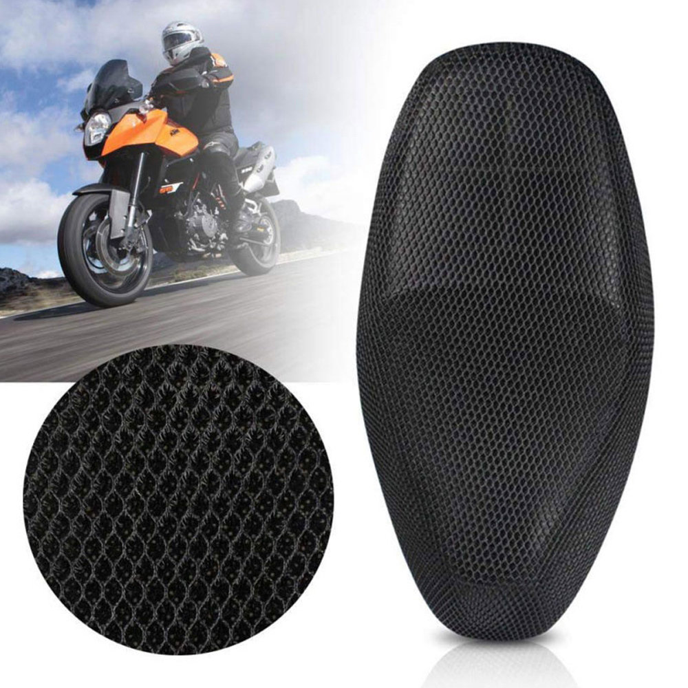 Motorcycle Seat Cover Anti-Scratch Waterproof Net Cushion Universal ...