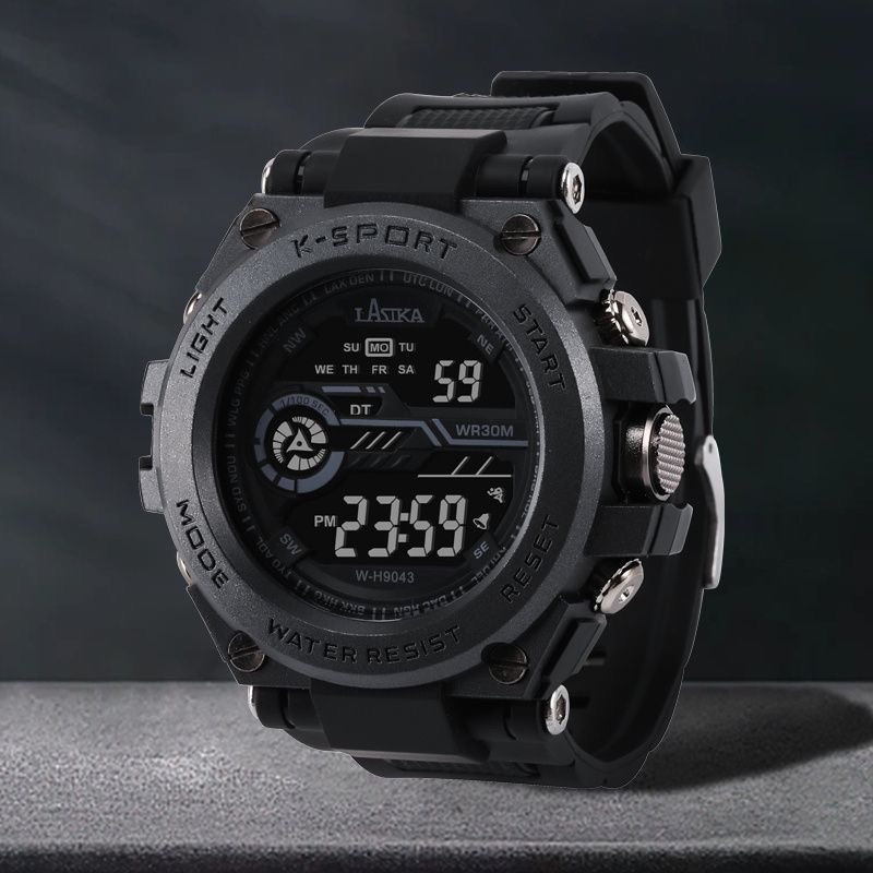 LASIKA W-H9043 LED Sports 100% waterproof Digital watch | Shopee ...