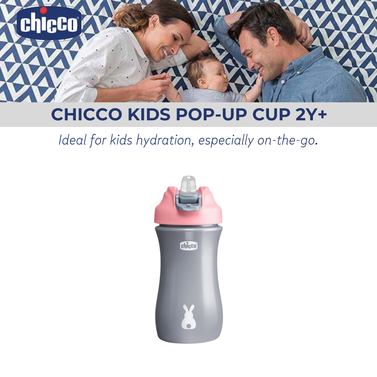 Chicco Kids Pop-up Cup 2 Years Old And Above - Pink | Shopee Philippines