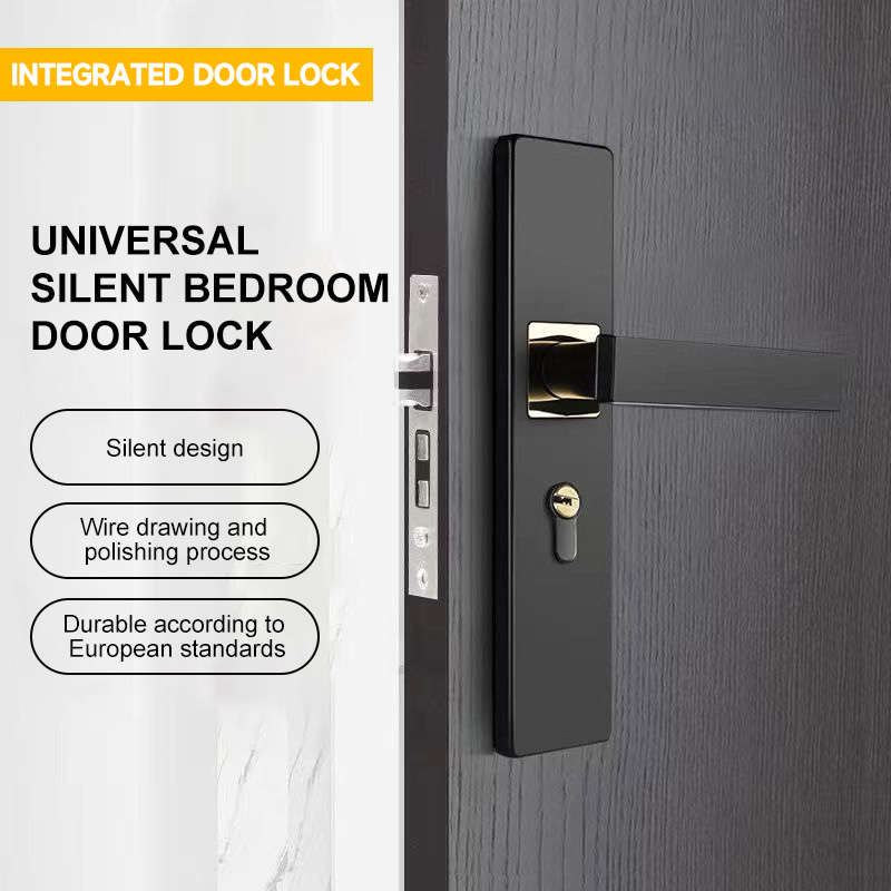 Gold Star Smart Door Knob Door Lock With Key Main Door Double Lock Set ...