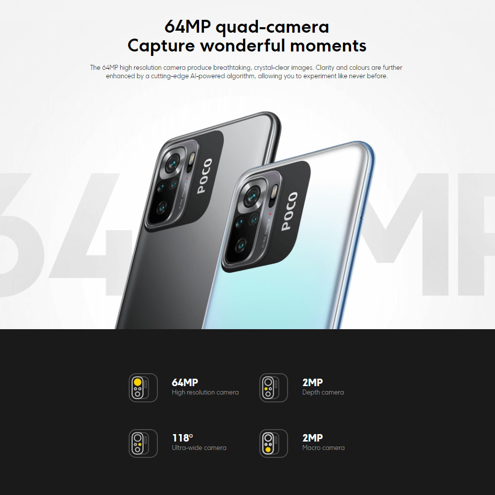 Xiaomi POCO M5s Smartphone | 6GB+128GB/8GB+256GB | 6.43” FHD+ Display ...