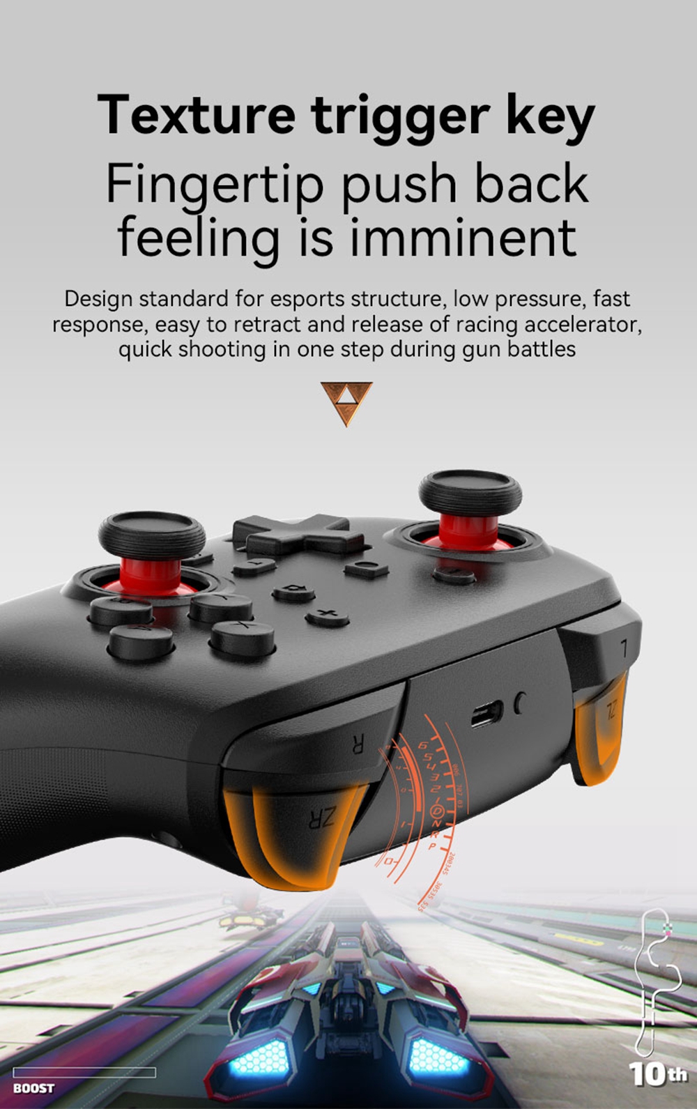 Bsp S07 Wireless Gaming Controller for P4, P3 Switch Pc And Os With ...