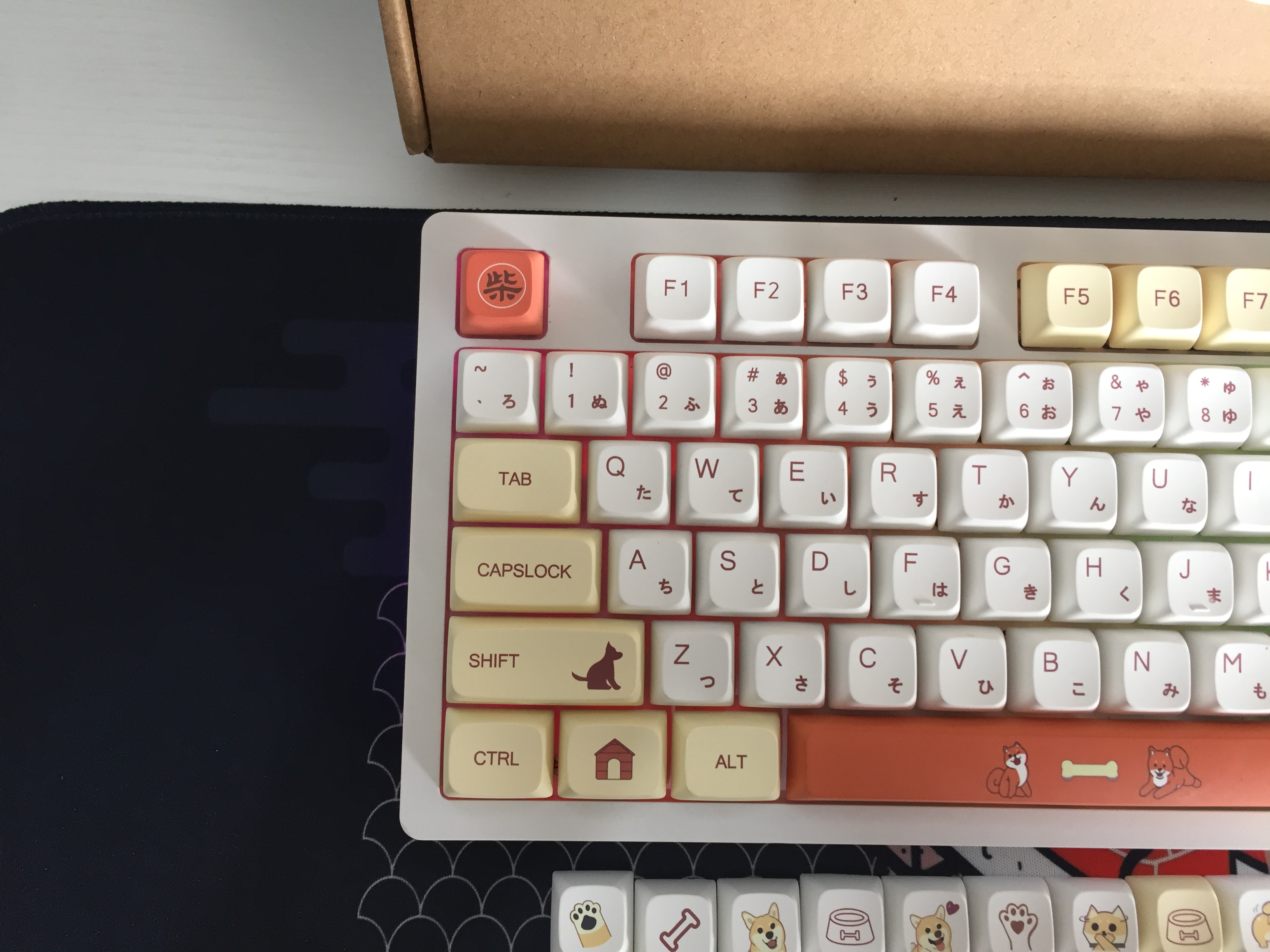 137 Keys Shiba Inu Keycaps PBT XDA Profile for Gateron Cherry MX ...