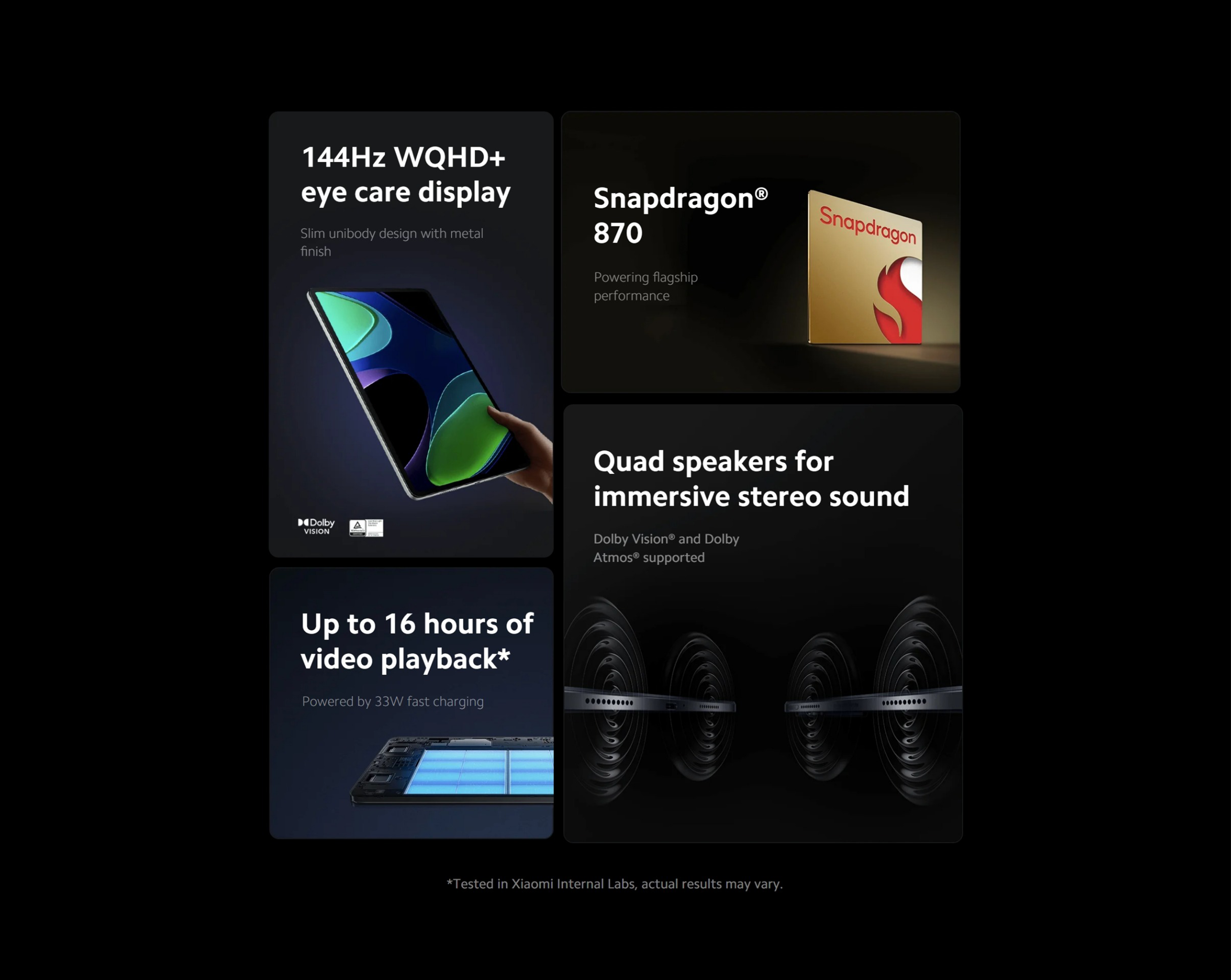 Xiaomi Pad 6 6+128/8+256 Global Version With 1-year Warranty | 144Hz WQHD+ eye Care display ...