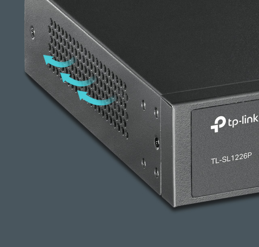 TP-Link | TL-SL1226P | 24-Port | 10/100Mbps | 2-Port | Gigabit ...