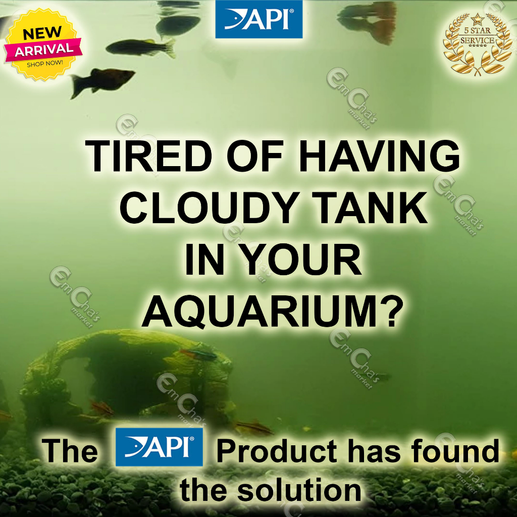API Accu-Clear 4oz Aquarium Clarifier Aquarium Cloudy Tank Solution (fmed) | Shopee Philippines