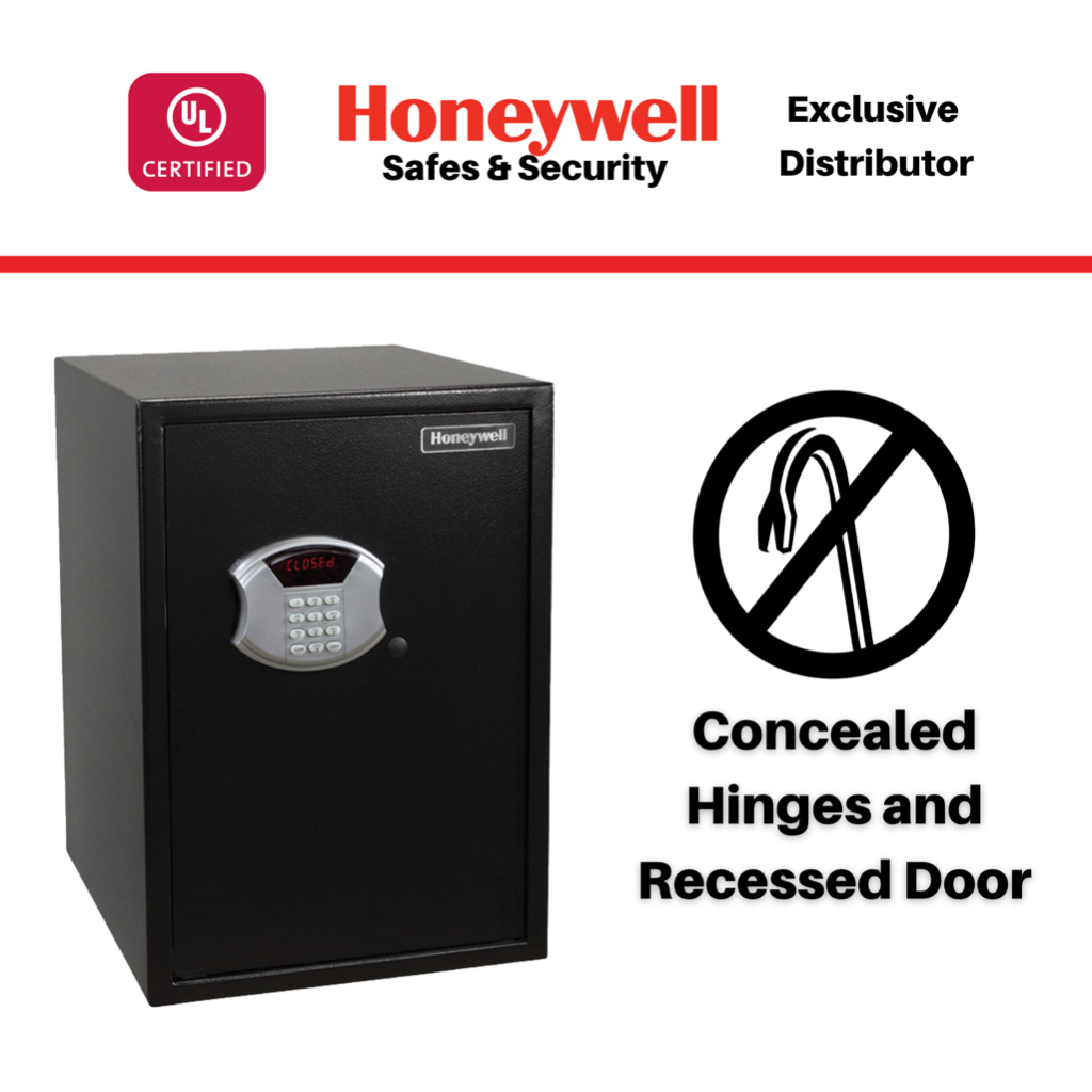 Honeywell Safe 5107 Motorized Steel Anti-Theft Security Safe Cash Vault ...