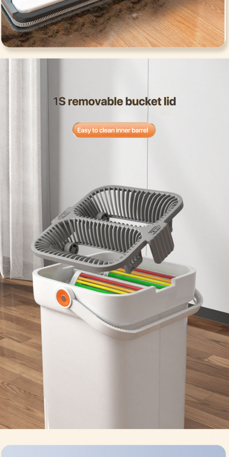 Joybos Floor Mop Cleaning Flat Mop 4in1 Multifunctional Mop 360 Spin ...