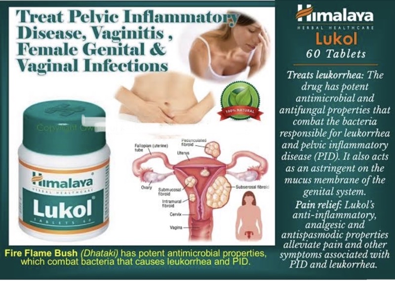 Himalaya Lukol For Yeast Infection Vaginal Infections Treat Pelvic ...