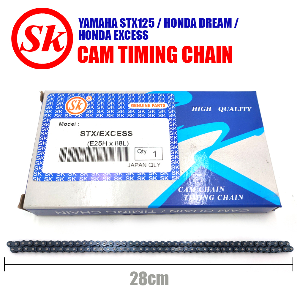 SK Cam Timing Chain E25hx88l for Yamaha Stx125 / Honda Dream Excess ...
