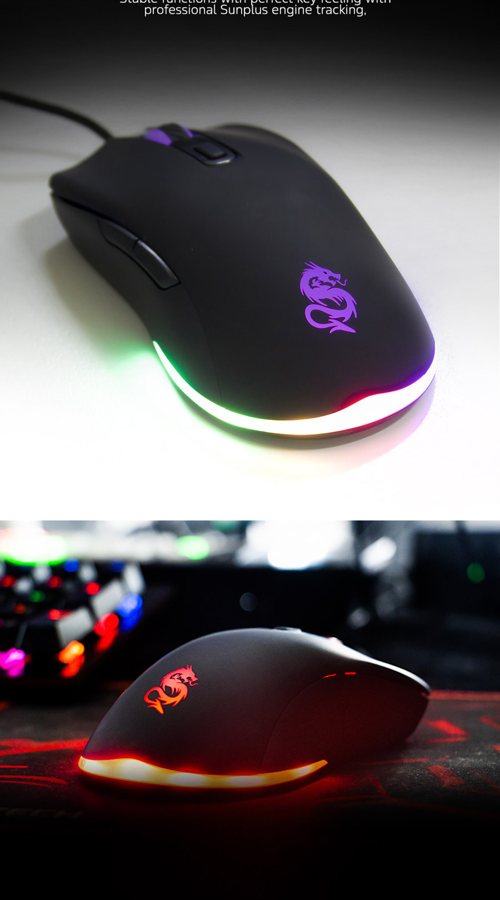 Tylex XW36 RGB 4800DPI Gaming Mouse | Shopee Philippines