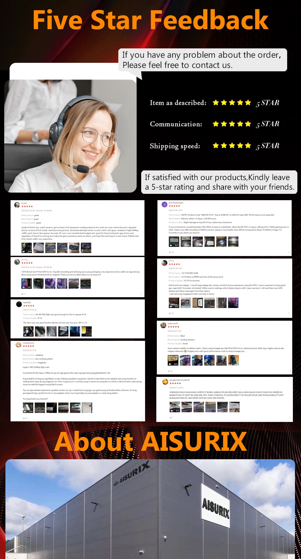 AISURIX New Graphics Card RX 5700 XT 8GB Gaming Computer GPU Video card ...