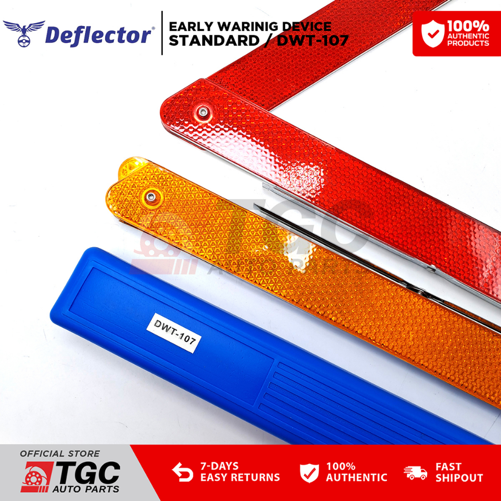 Deflector EWD Early Warning Device Standard High Quality Red & Yellow ...