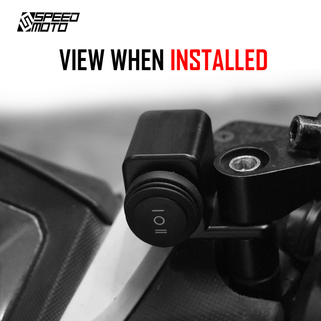 DOMINO ALLOY TRI WAY TRI SWITCH MOUNTING BRACKET LEFT / MINI DRIVING ...