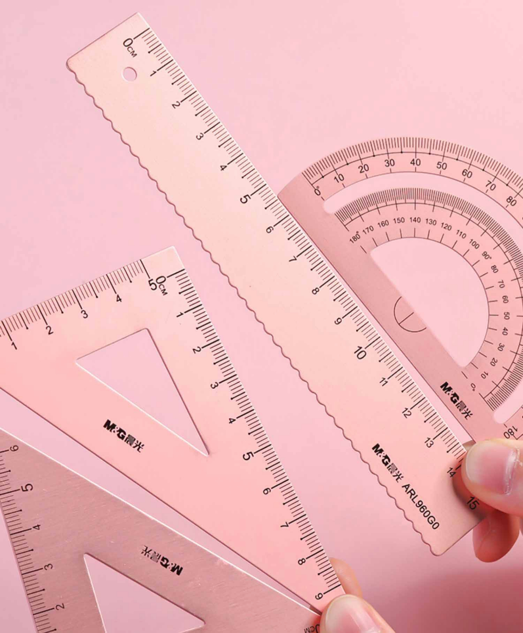 Customized DIY Name Logo 4 in 1 Aluminum Alloy Metal Ruler School ...