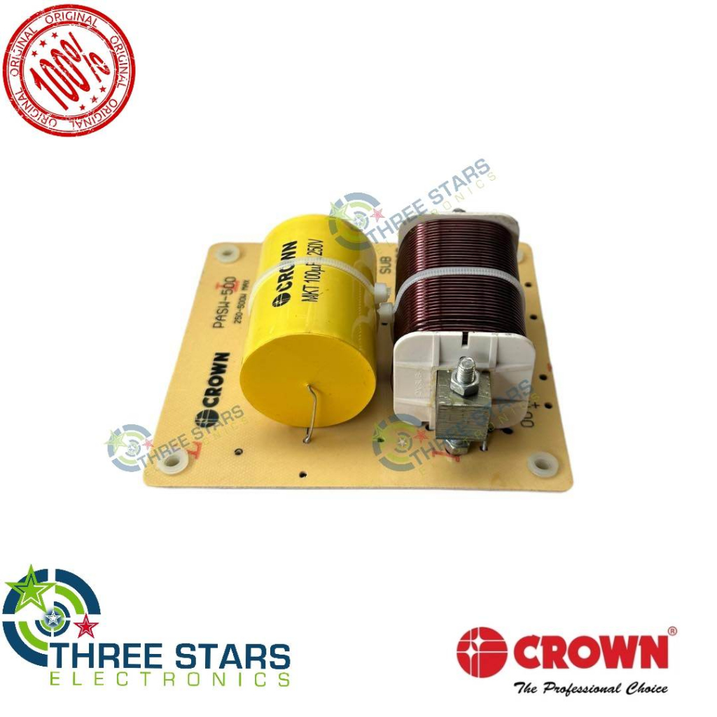 Original 1pc. Crown PASW-500 Subwoofer Crossover 500watts Subwoofer ...