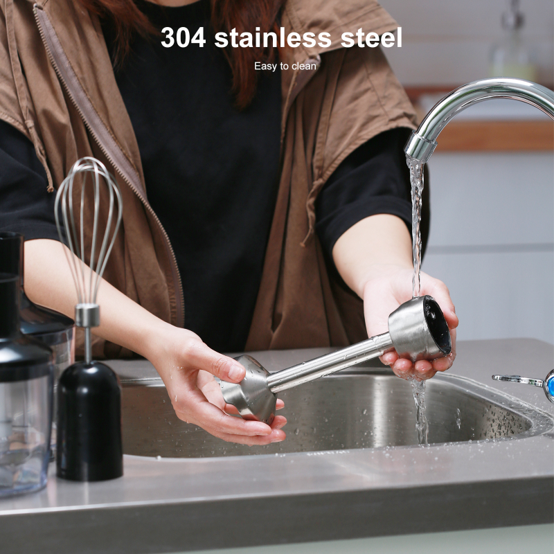 ZOLELE HB1200 4-in-1 Multifunctional Manual Mixer Immersion Blender ...