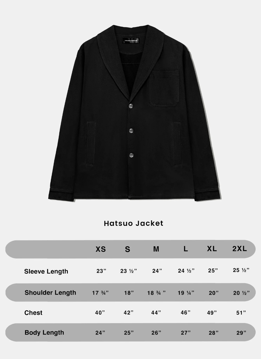 Straightforward Hatsuo Jacket | Shopee Philippines