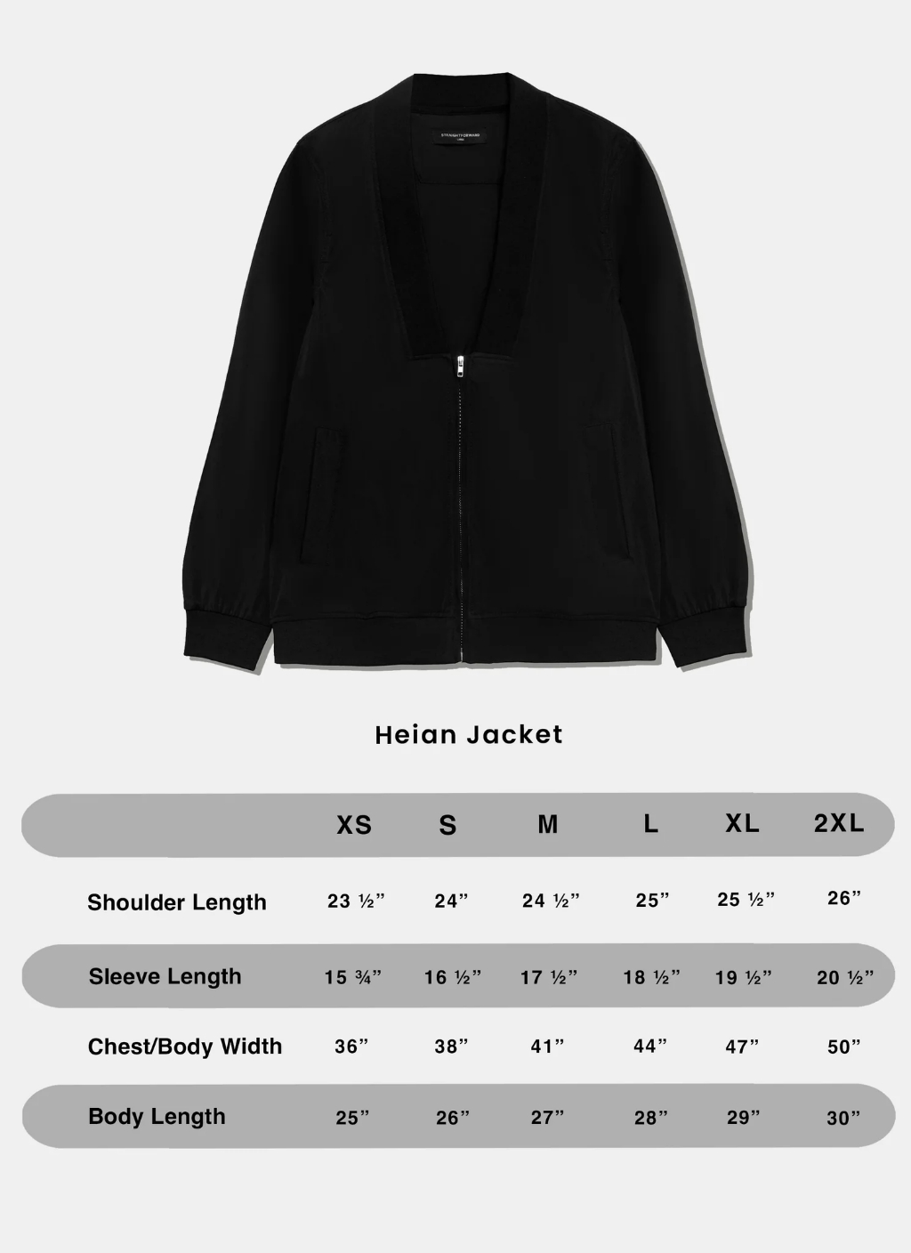 Straightforward Heian Jacket | Shopee Philippines