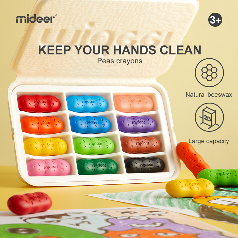 Mideer Pease Crayons by Mideer | Shopee Philippines