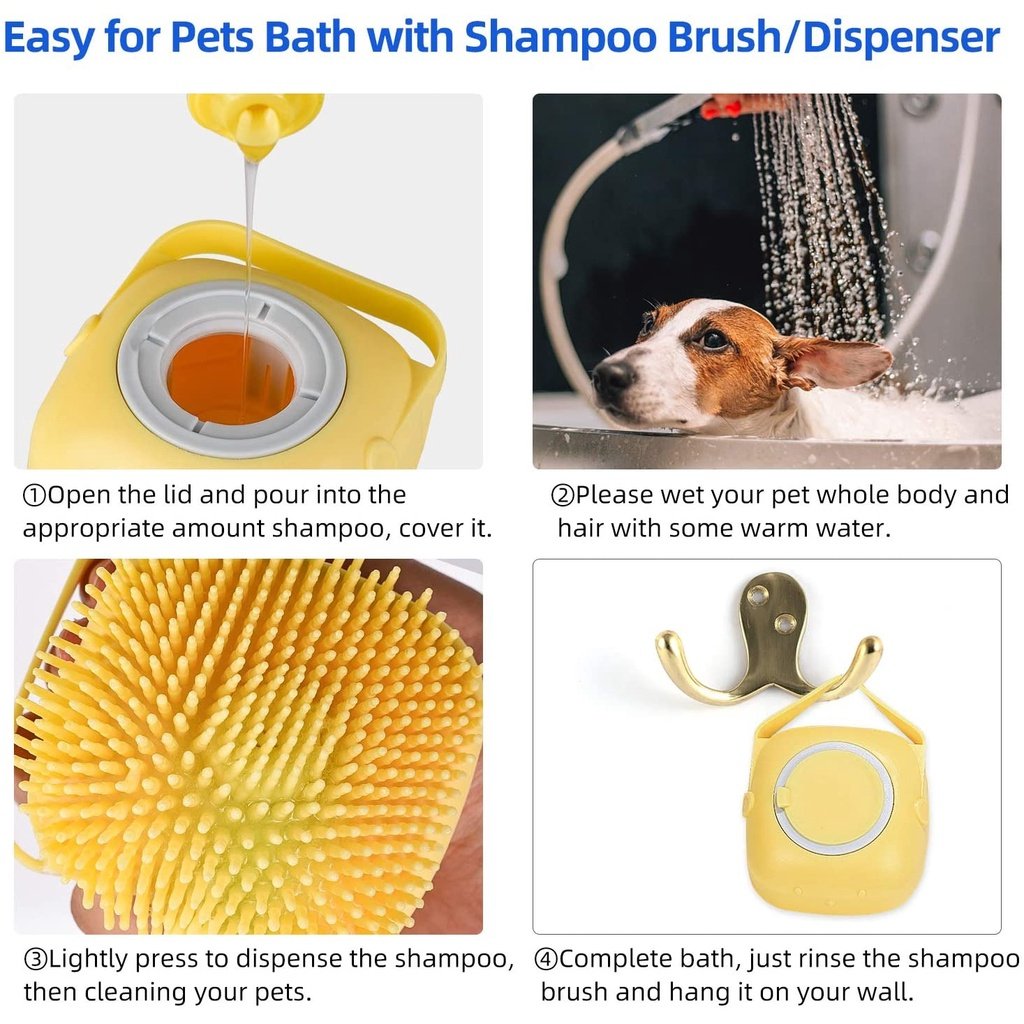 PETBEST Pet Shampoo Bundle Pack Dog Cat Shampoo Flea And Tick shampoo ...