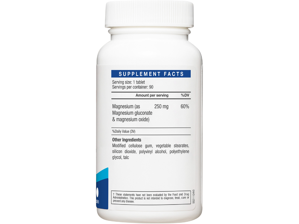 LAC Magnesium 250mg 90 Tabs - Supports Bone Health, Reduce Stress ...