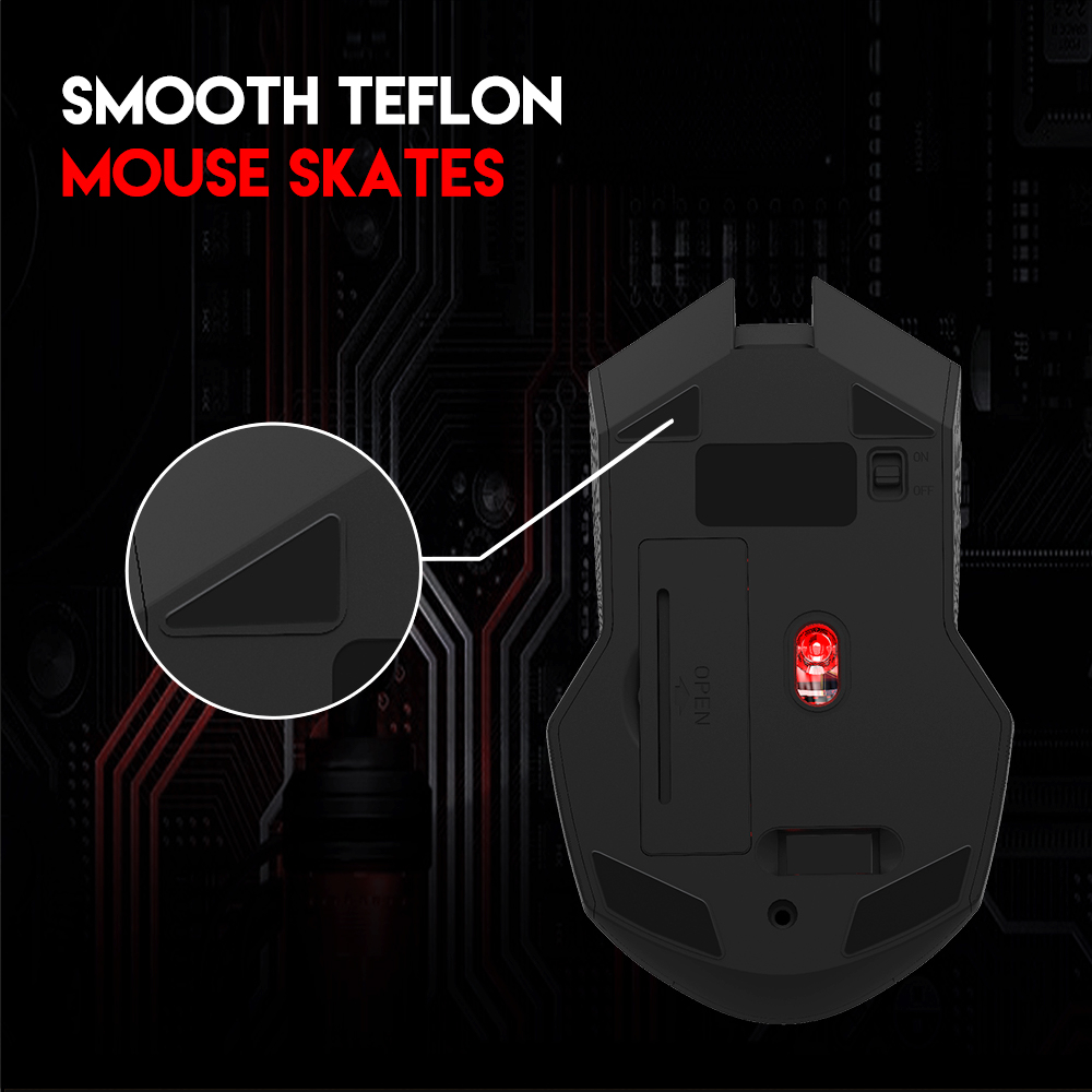 Fantech Raigor II WG10 Wireless Gaming Mouse 2000 DPI 2.4 Ghz Pro ...
