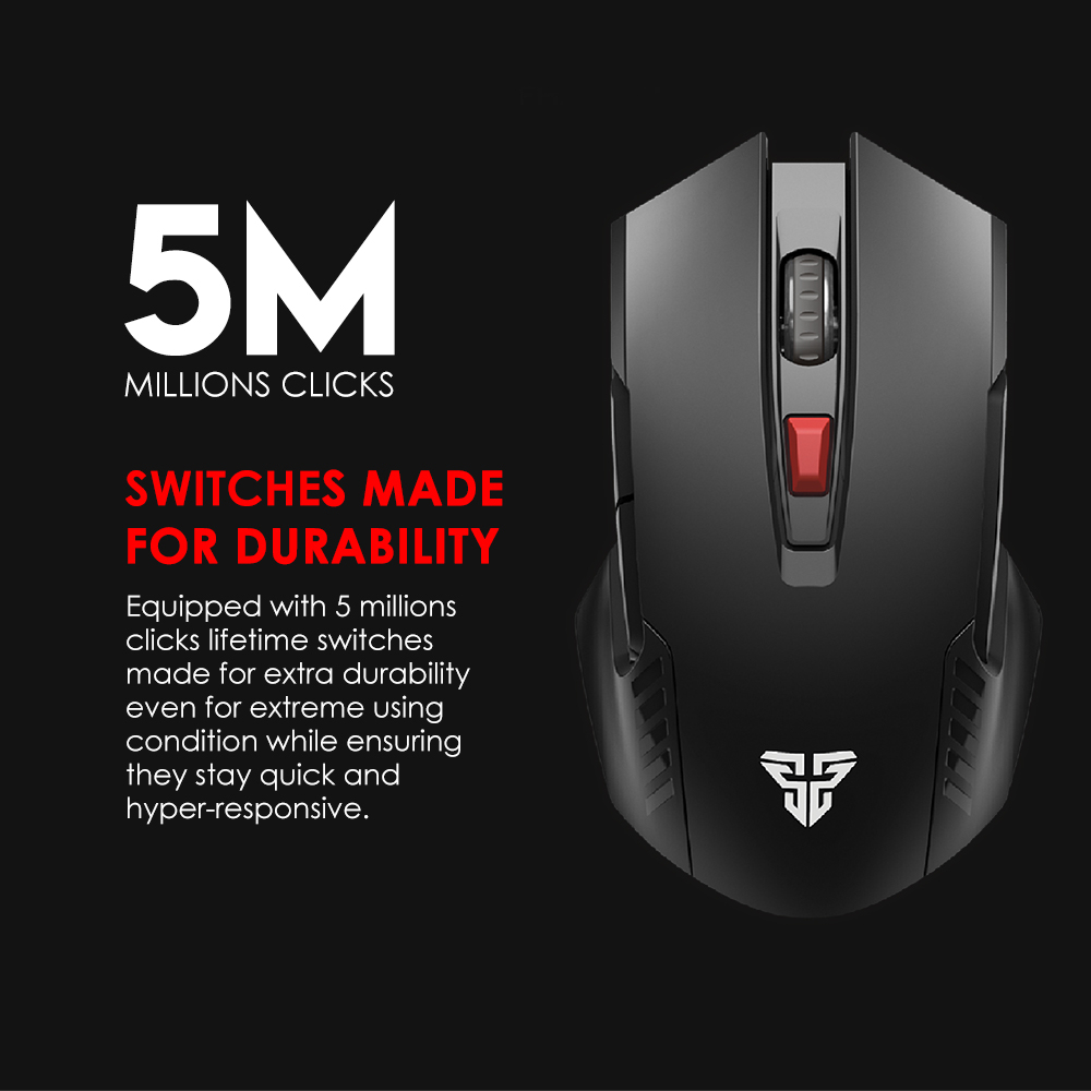 Fantech Raigor II WG10 Wireless Gaming Mouse 2000 DPI 2.4 Ghz Pro ...