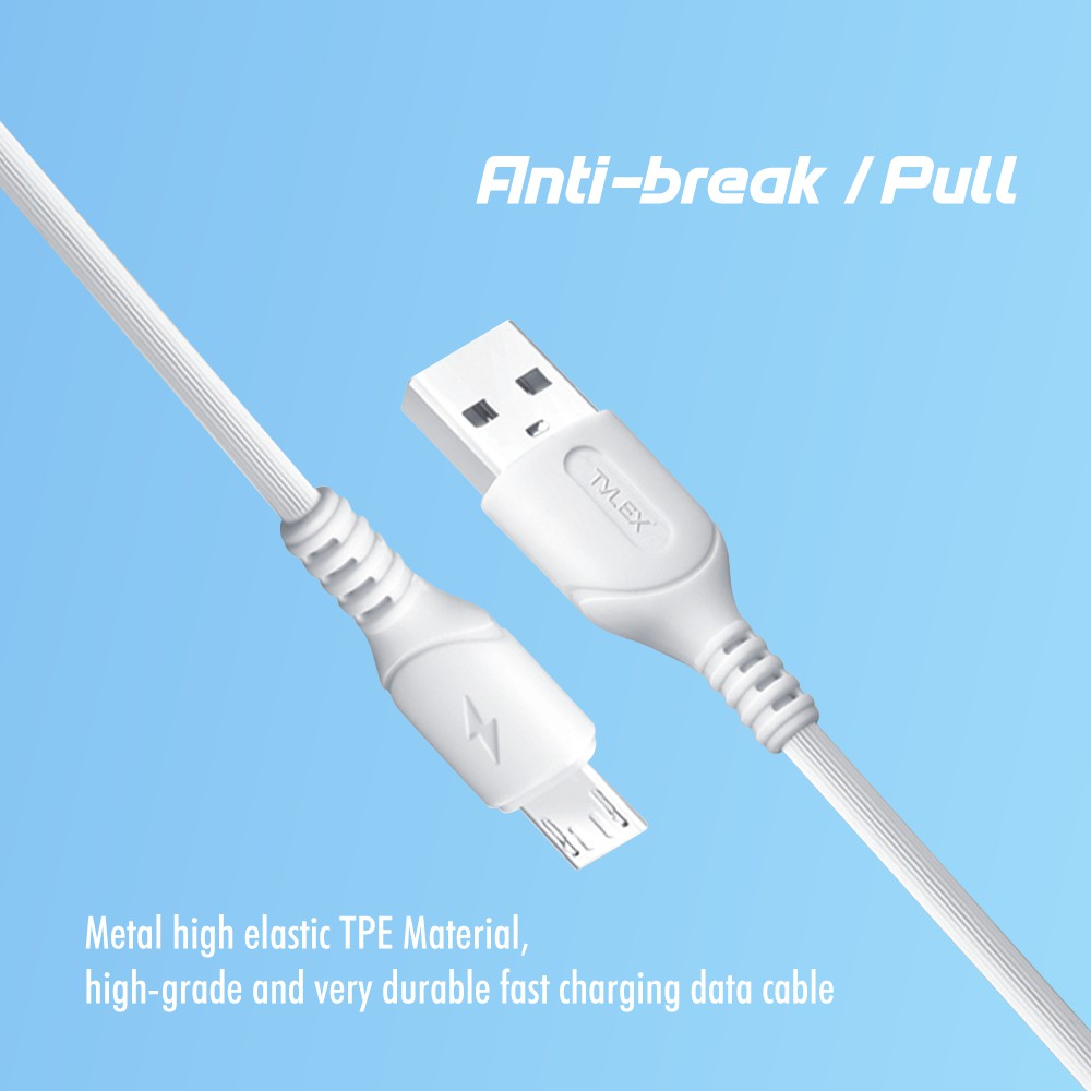 Tylex X-C21 Micro USB 5V 2.1A Charging Cable For Android With Anti ...
