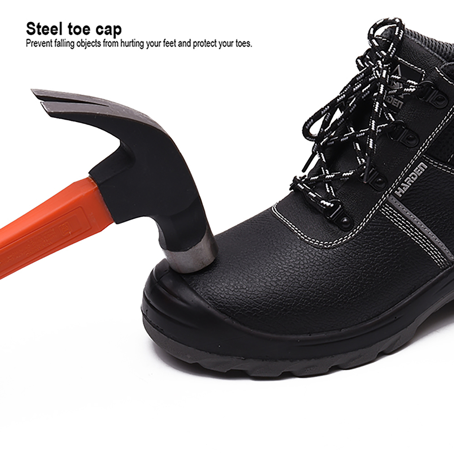 Harden Safety Shoes Footwear CE approved Steel midsole, Steel toe cap ...