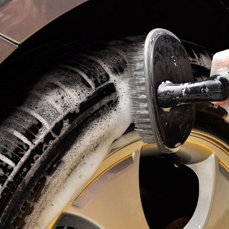 Car Wheel Cleaning Brush Tool Tire Washing Clean To Cleaning Rims ...