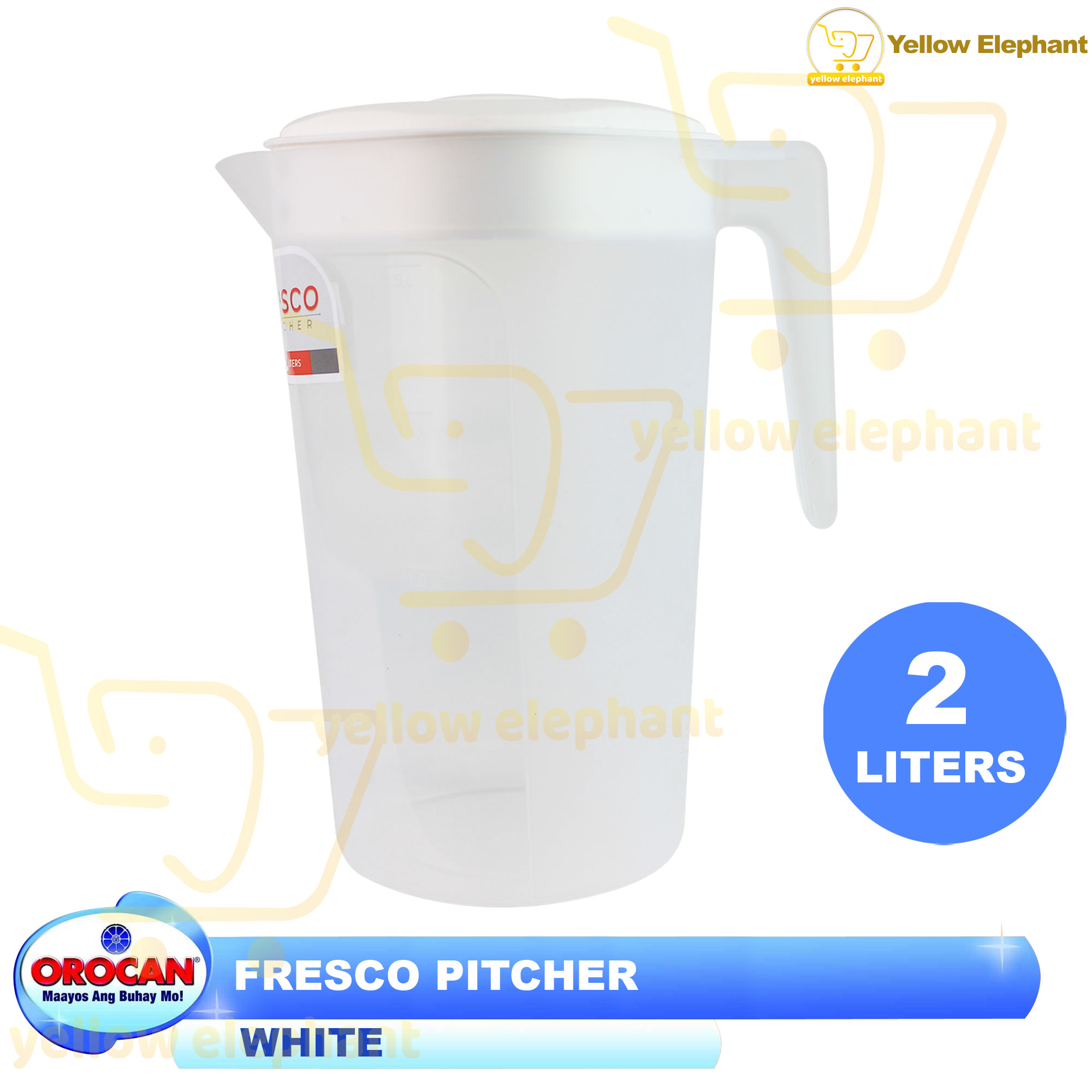 Orocan Fresco Pitcher w/ cover 2 LITERS | Shopee Philippines