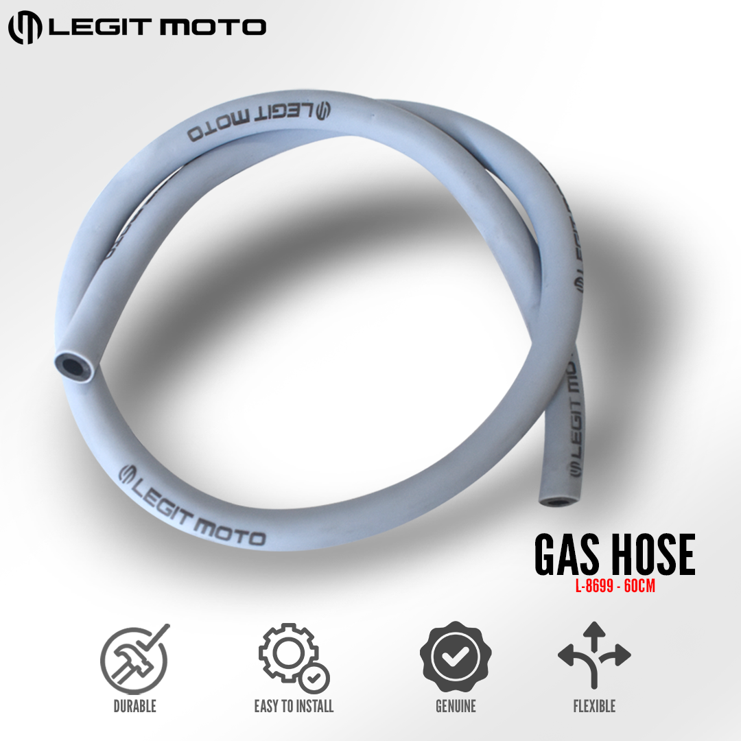 LEGITMOTO FLEXIBLE FUEL GAS HOSE 60CM L-8699 / TUBE GAS HOSE UNIVERSAL ...