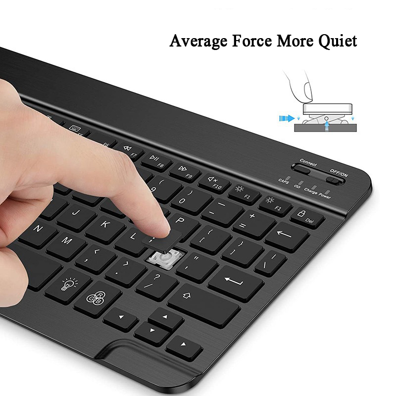 【Local shipment】RGB Wireless Rainbow Backlit Bluetooth Keyboard With ...