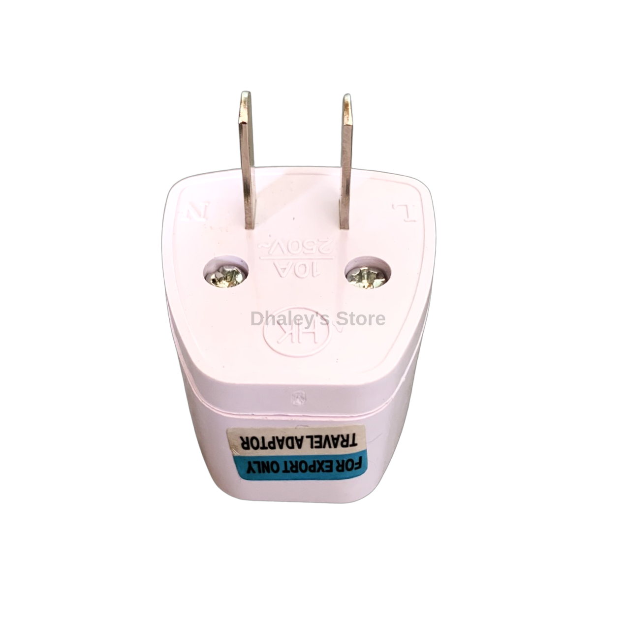 AC Universal Travel Adapter Plug 3 Pin Plug to 2 Pin Plug Adaptor ...