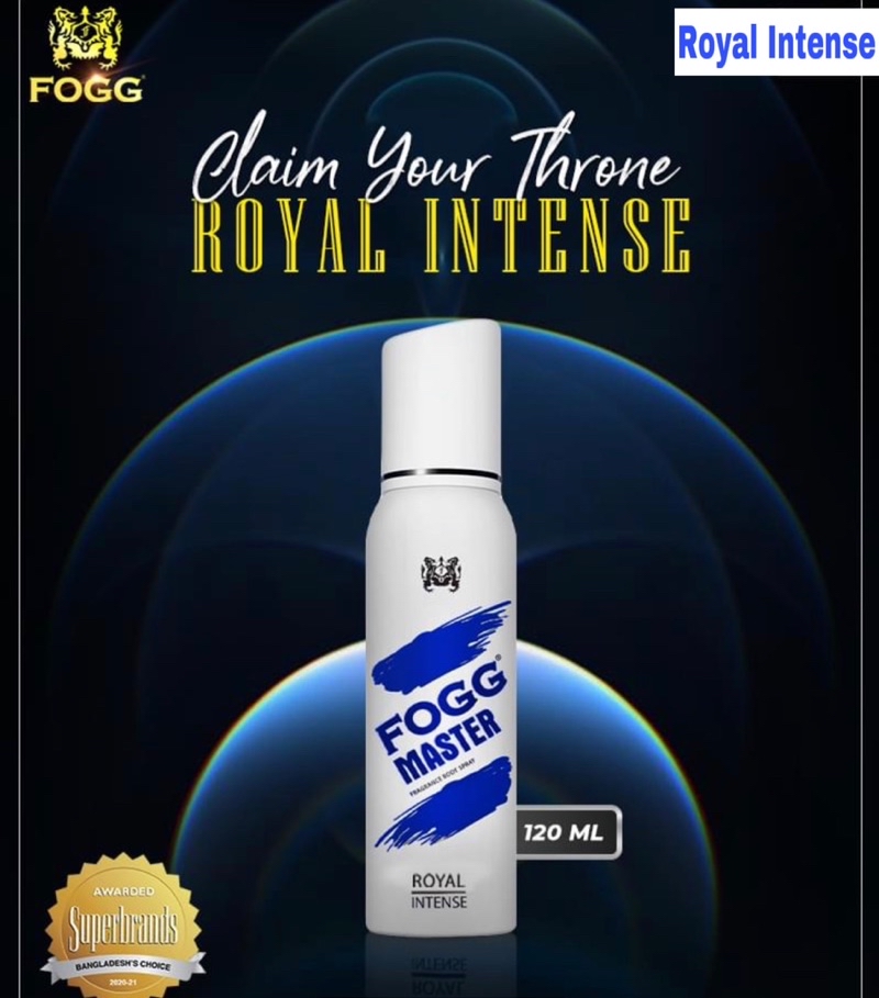 Fogg Royal Intense Master Body Spray For Men 120ml | Shopee Philippines