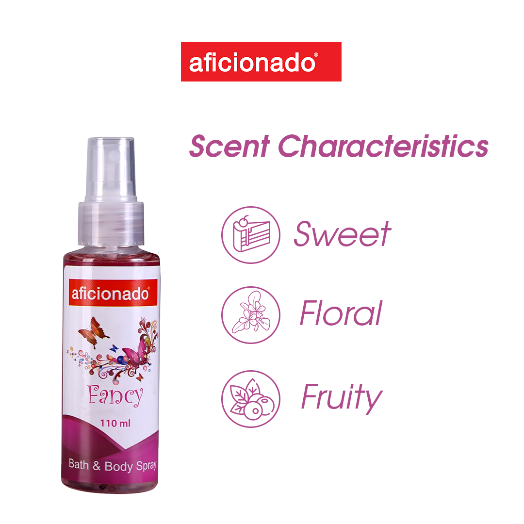 Aficionado Fancy Bath and Body Spray 110ml | Shopee Philippines